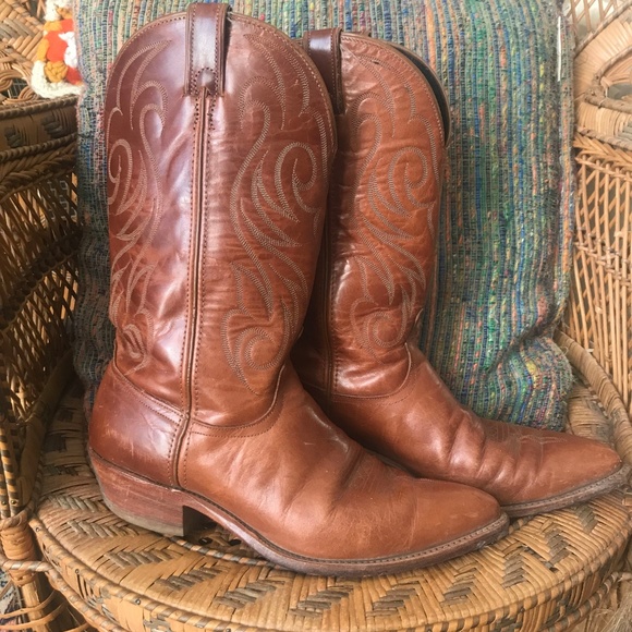 Code West | Shoes | Mens Vintage Leather Cowboy Boots Code West | Poshmark